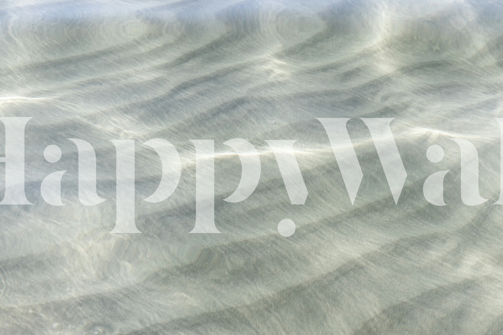 Gentle Wave Reflections - happywall.com
