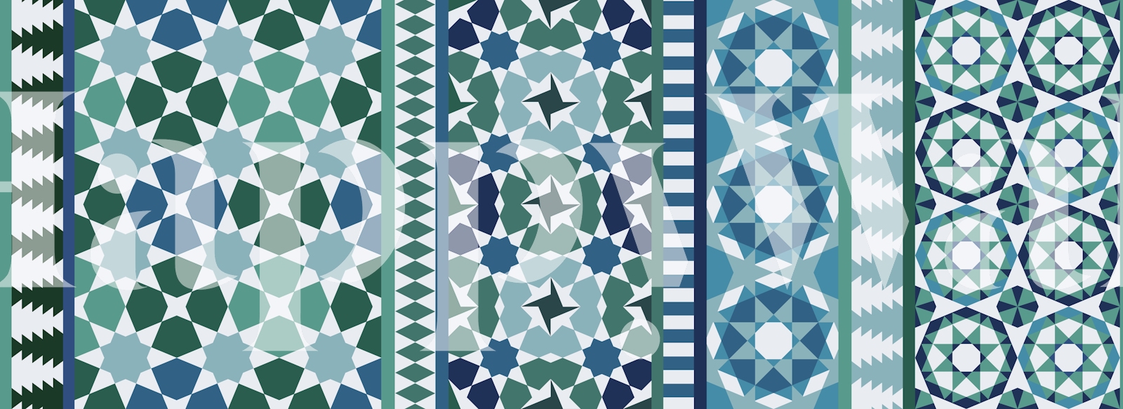 Alhambra Tessellations Wallpaper - Happywall.com