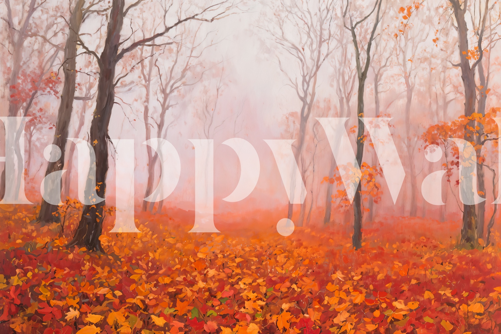 Enchanted Fall Forest Wallpaper | happywall.com