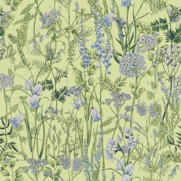 Botany pattern 3 Wallpaper - happywall.com