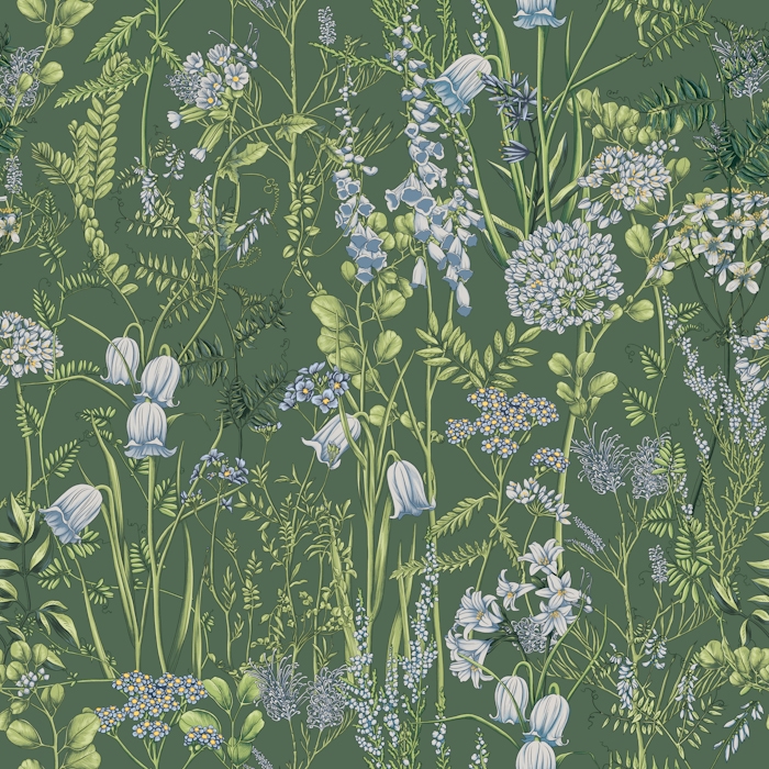 Botany pattern 4 Wallpaper - Happywall.com