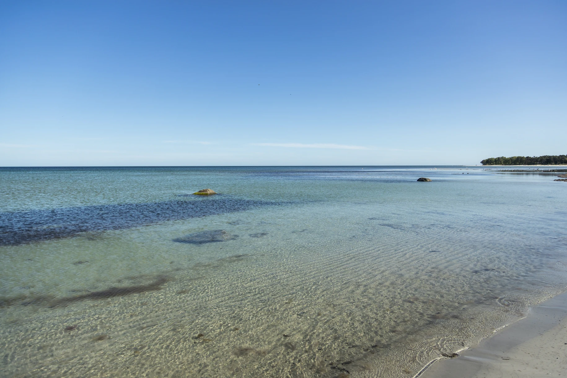 Lonely Beach On Bornholm wallpaper - Happywall