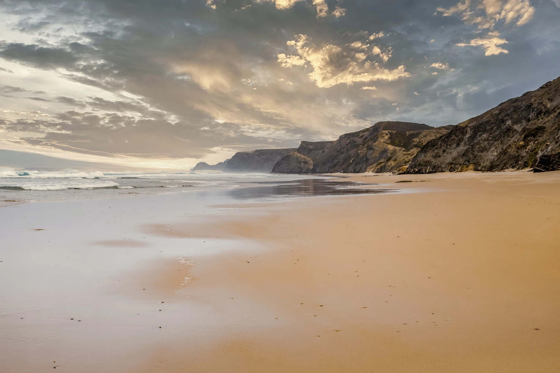 Portugal Beach Sunset wallpaper - Happywall