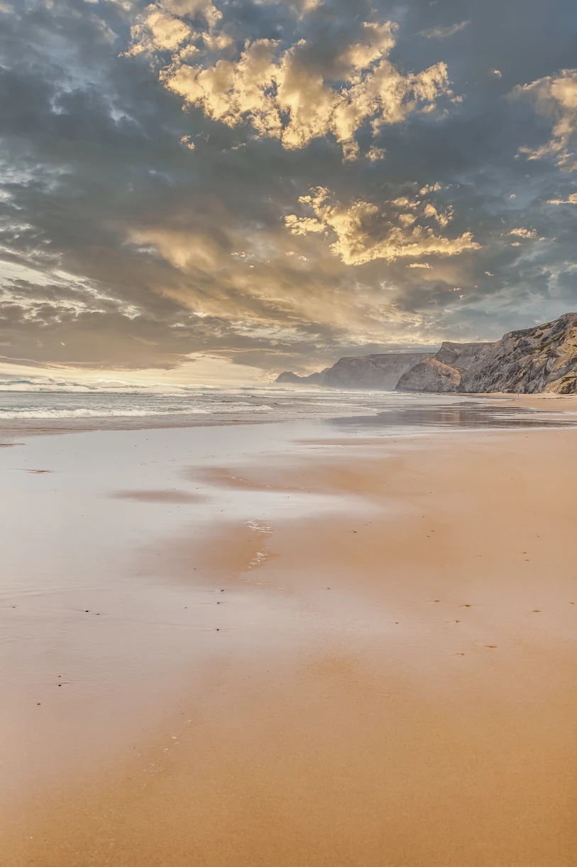Portugal Beach Sunset 2 wallpaper - Happywall