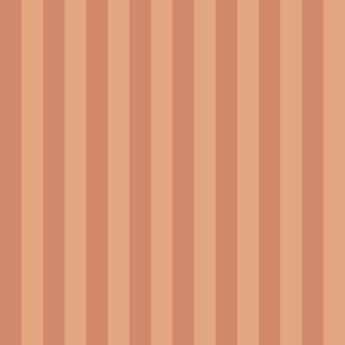 Dusty Terracotta Stripes Wallpaper
