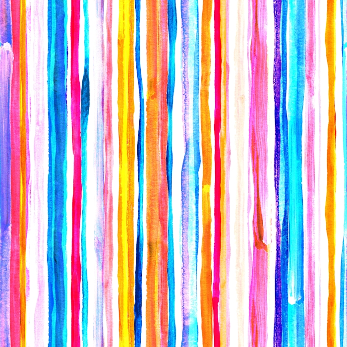 Dopamine Delight Vertical Stripe Wallpaper