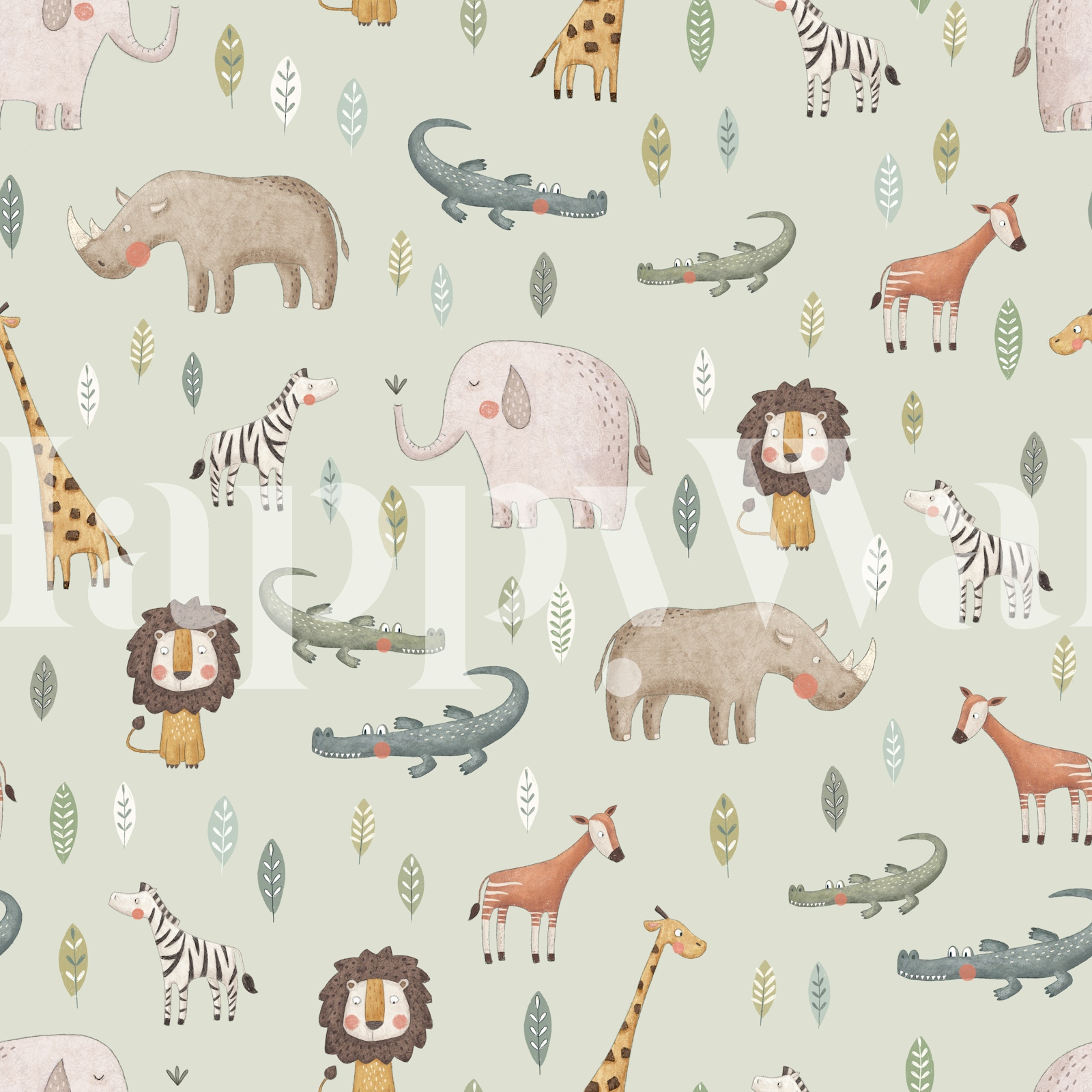Wildlife Safari Fun - Happywall