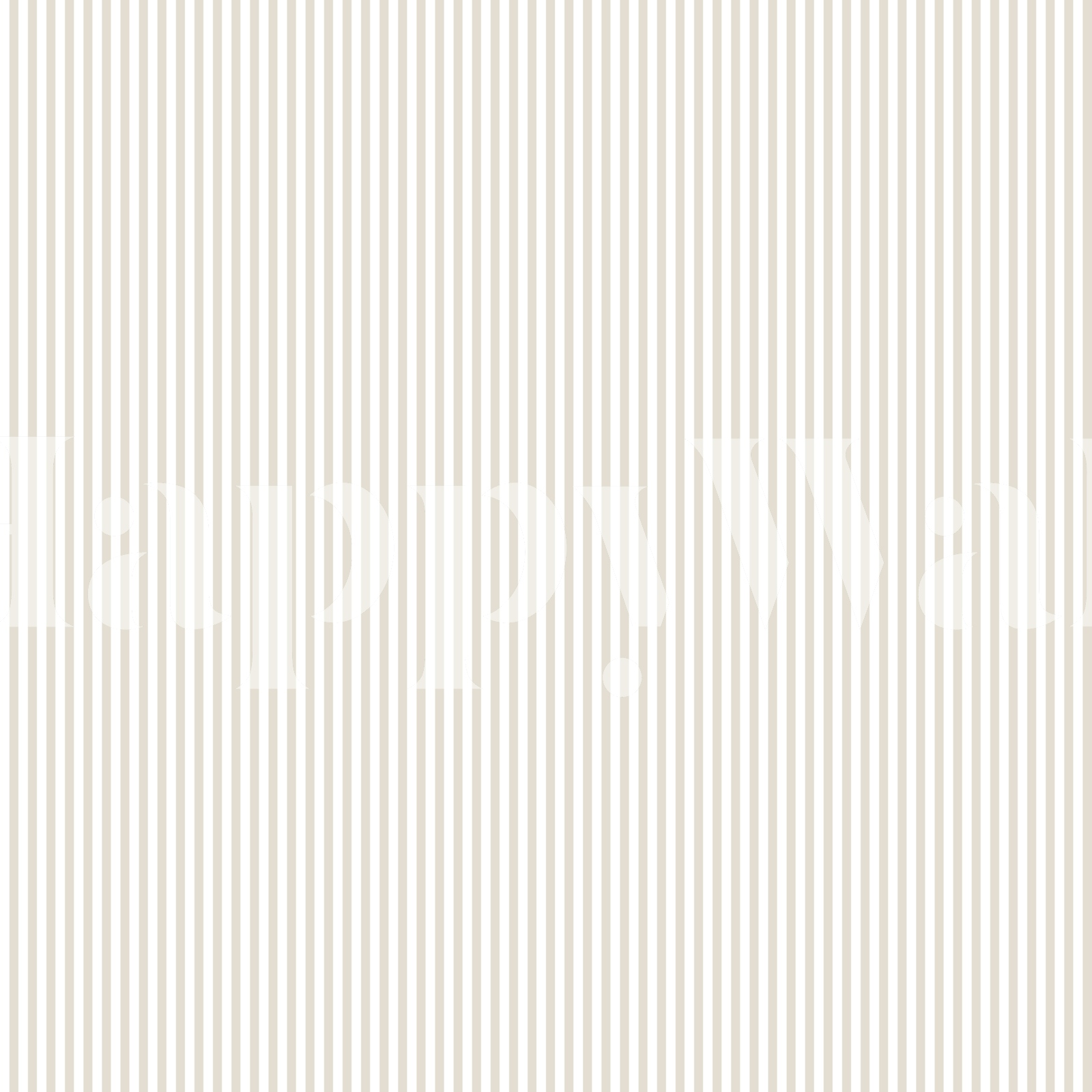 Subtle Vertical Stripes In Ecru - Happywall