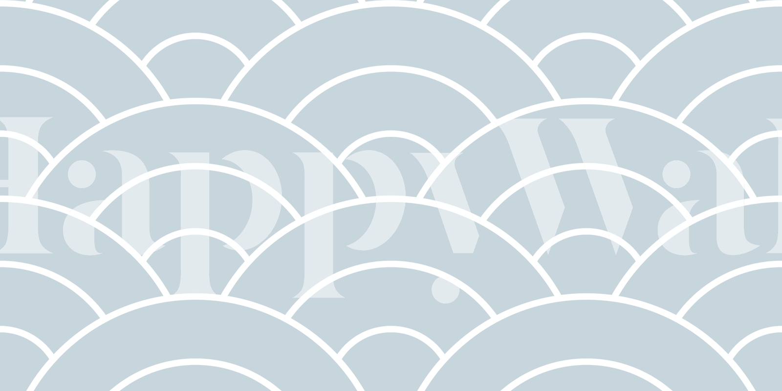 Soft Blue Arches Wallpaper for Modern Rooms