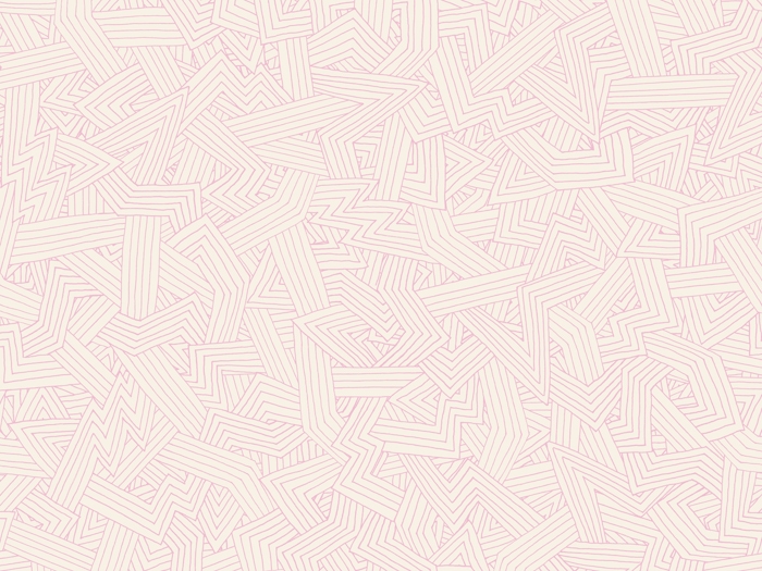 Pink and Pearl Abstract Geometric Maze Wallpaper
