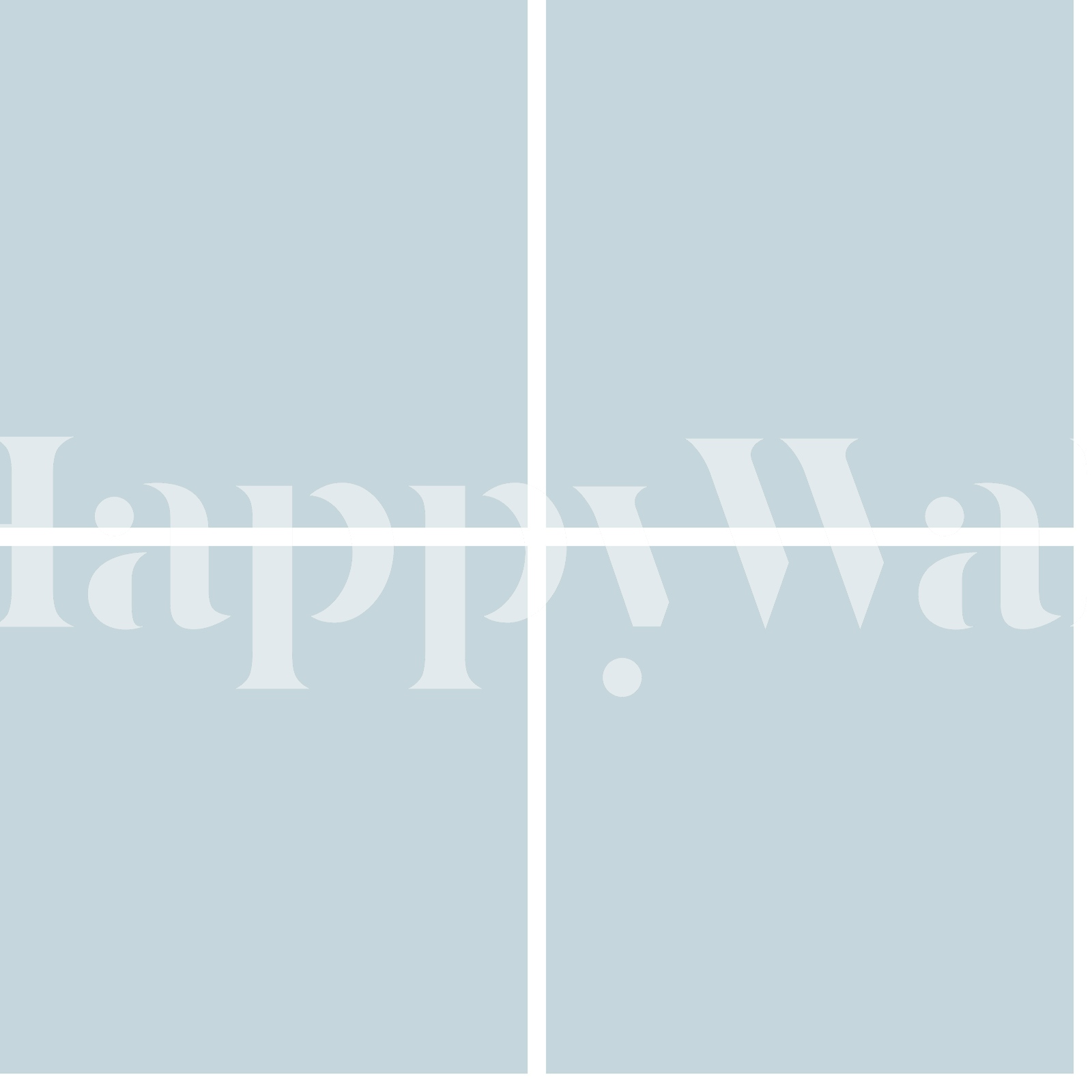 Geyser Blue Grid S Tapeta - Happywall