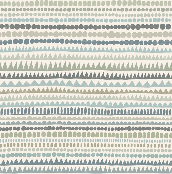 Earthy Striped Wallpaper in Soft Colors