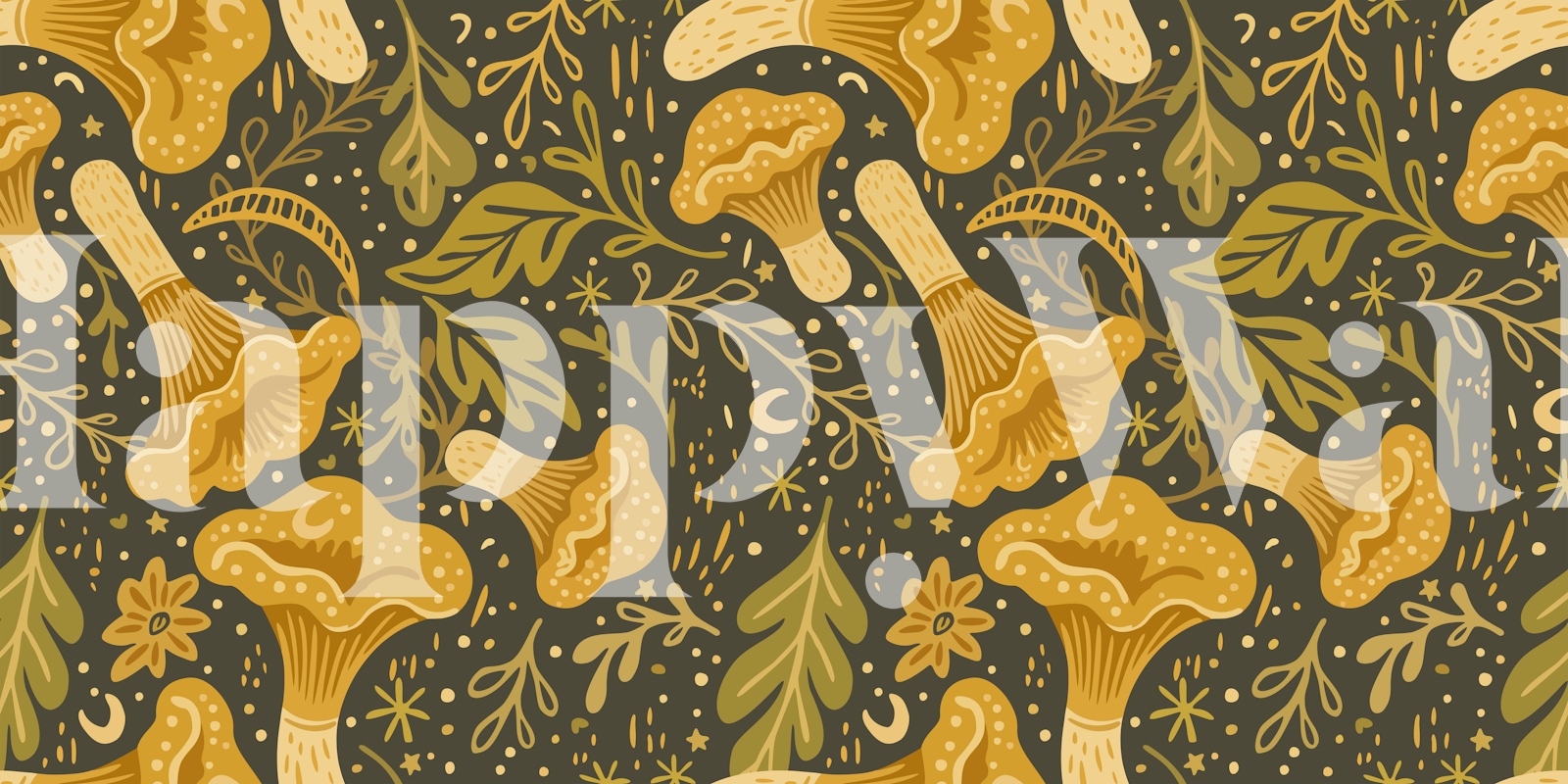 Charming Forest Encounter Wallpaper - Happywall.com