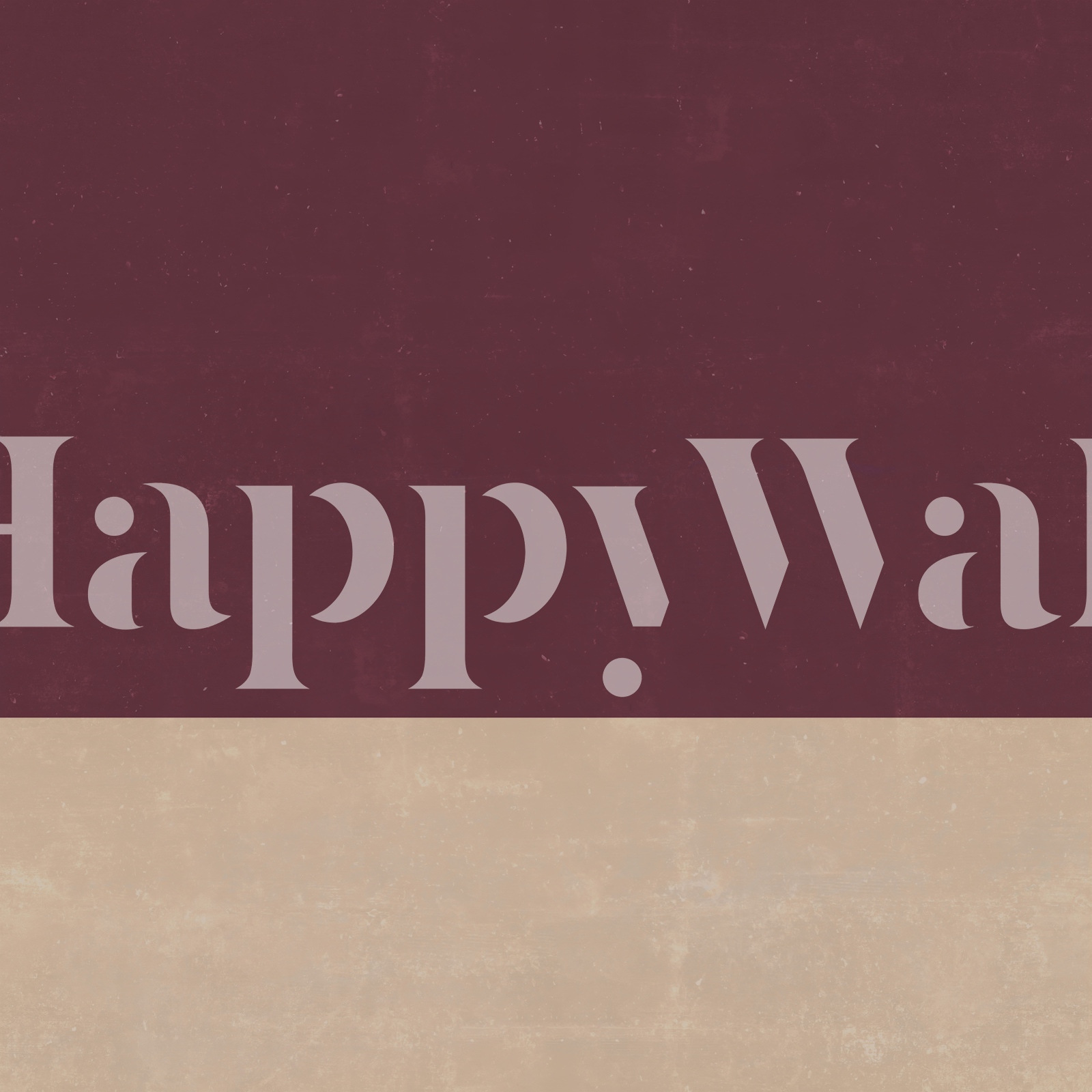 Warm Dual Color Bliss Wallpaper - Happywall