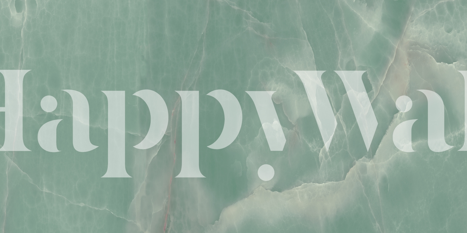 Mint Marble Dream Tapeta - happywall.com