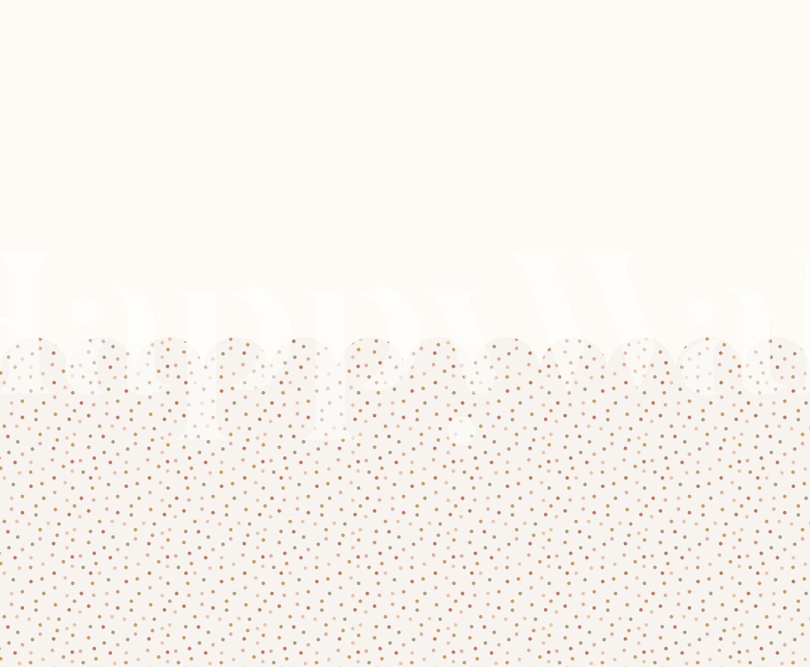 Multicolor Boho Dots Wallpaper for Kids Room