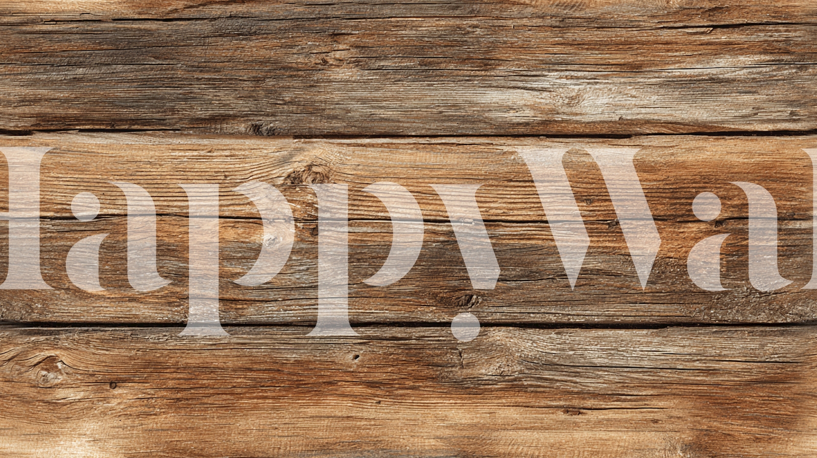 Rustic Wood Barn Board Wallpaper for Home Decor