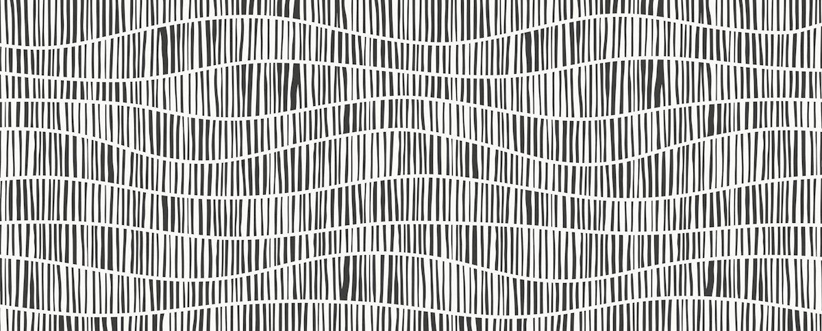 Wavy Stripe Delight Wallpaper - happywall.com