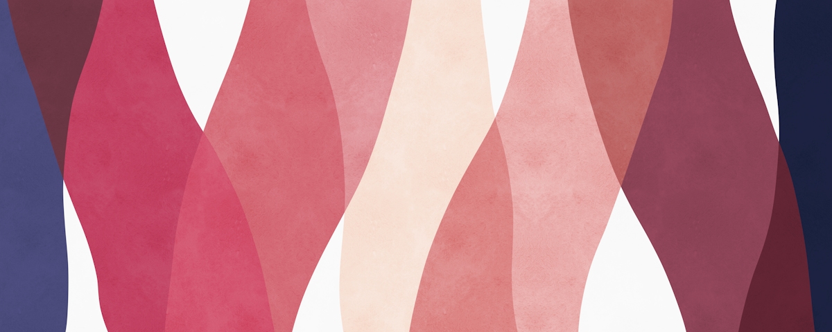 Coral Wave Abstract Wallpaper Design