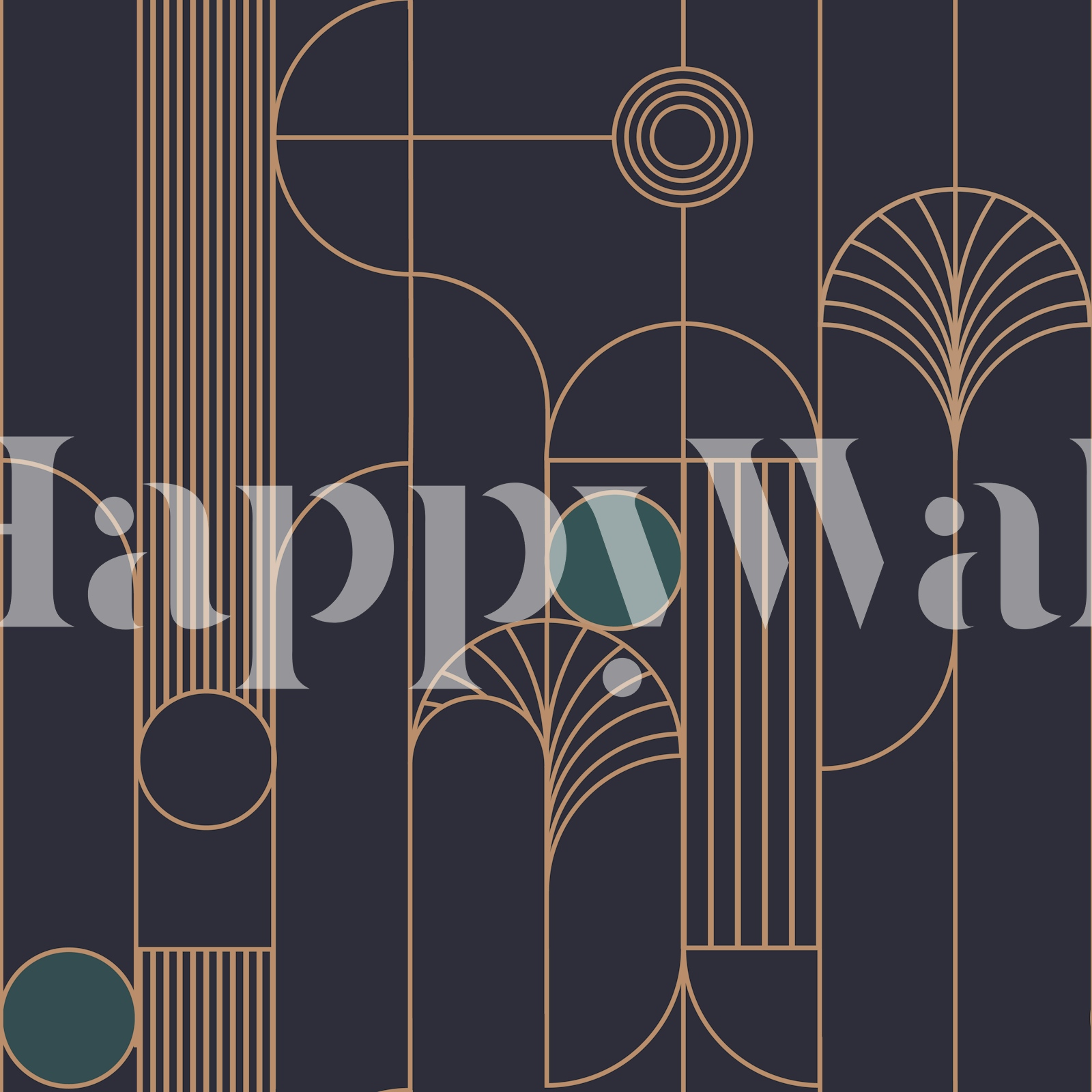 Moody Arcadia Harmony Deco - Happywall