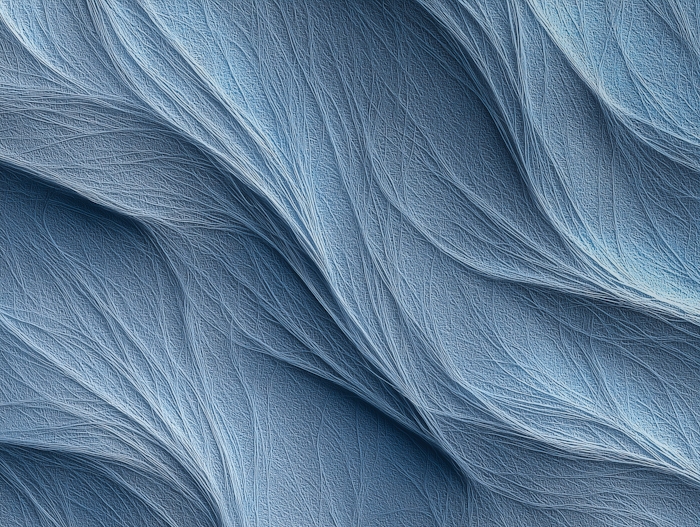 Flowing Blue Essence Wallpaper