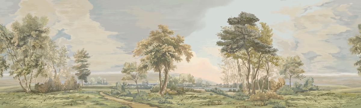 Scenic Landscape Mural Wallpaper