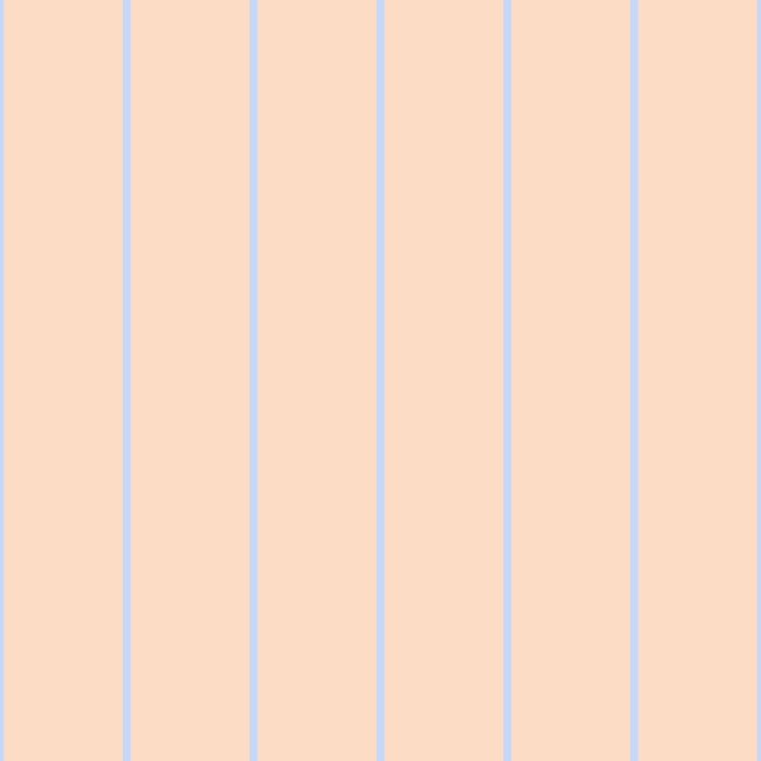 Retro Stripes light blue apricot Wallpaper