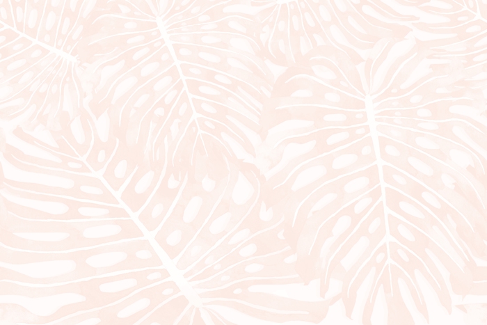 Monstera Jungle Oasis apricot - Happywall