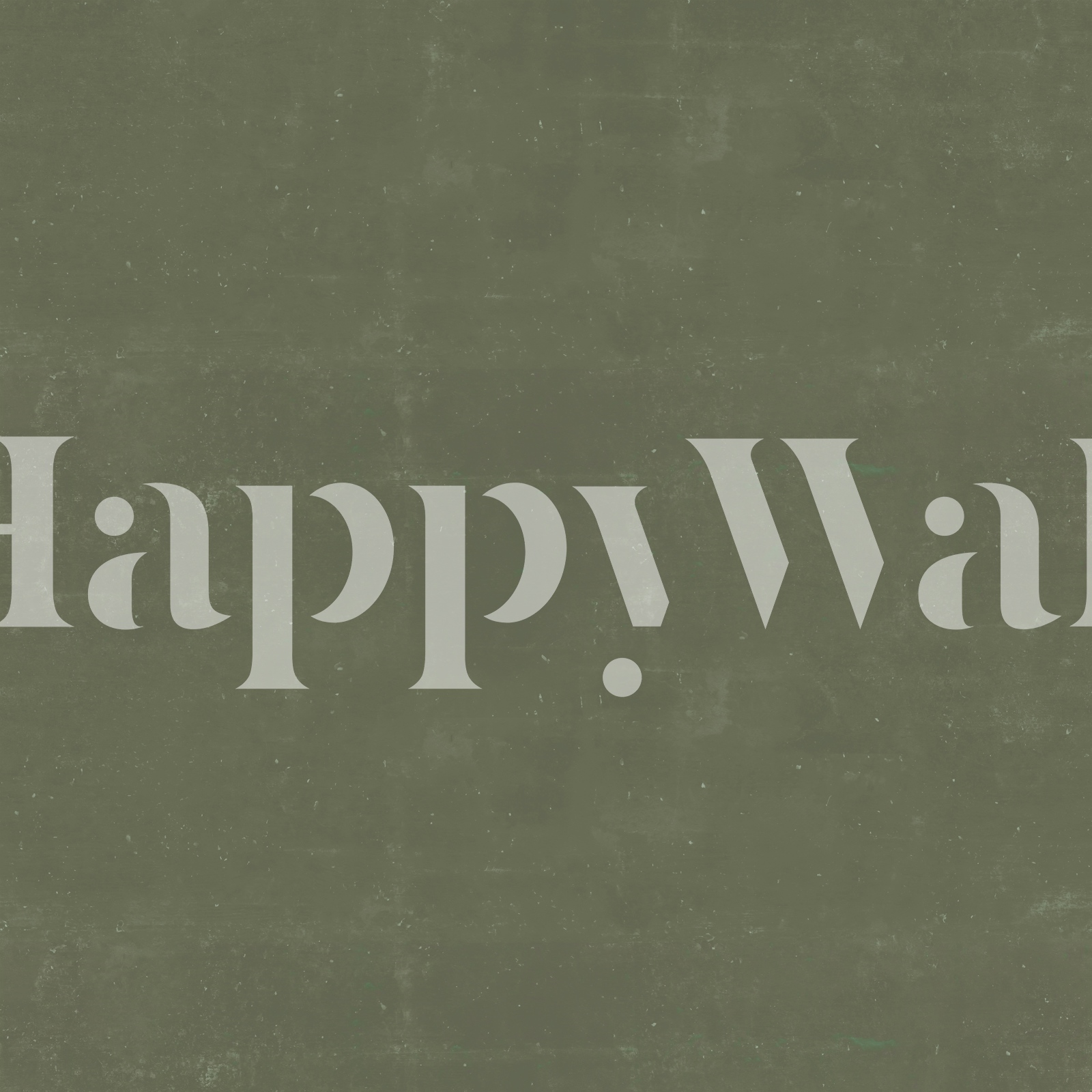 Rustic Olive Green Textured Wallpaper