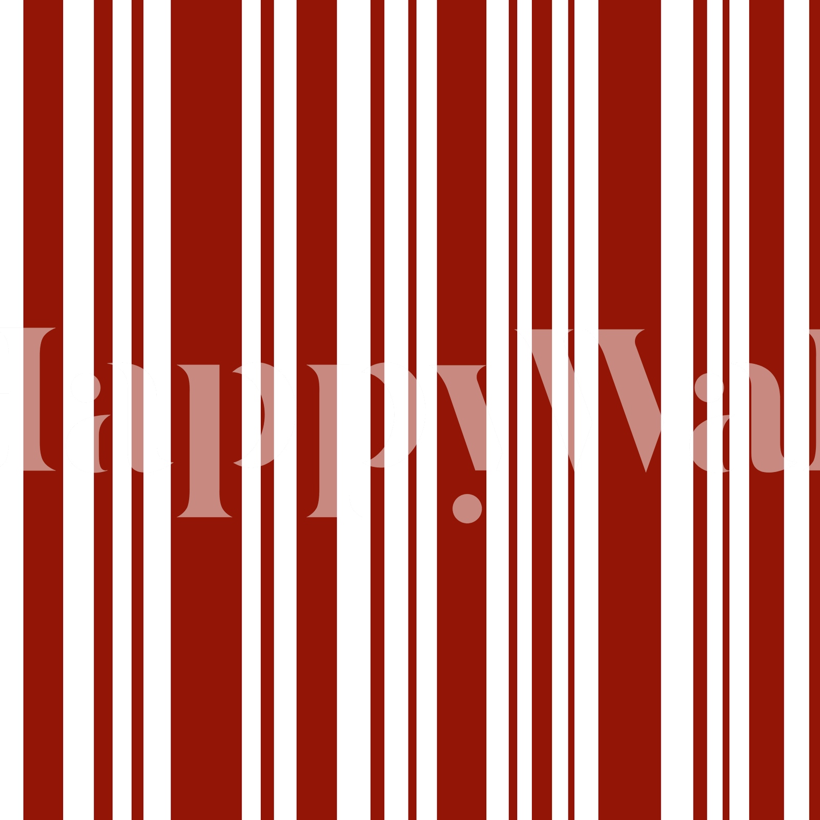 Deep Red Striped Wallpaper for Modern Decor