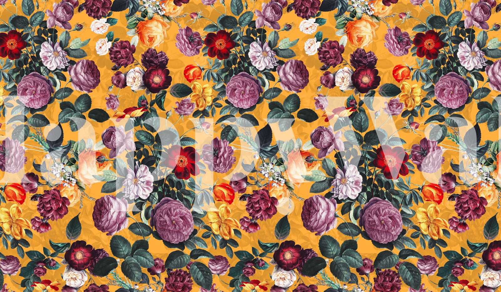 Mystic Blooms VI Wallpaper - happywall.com