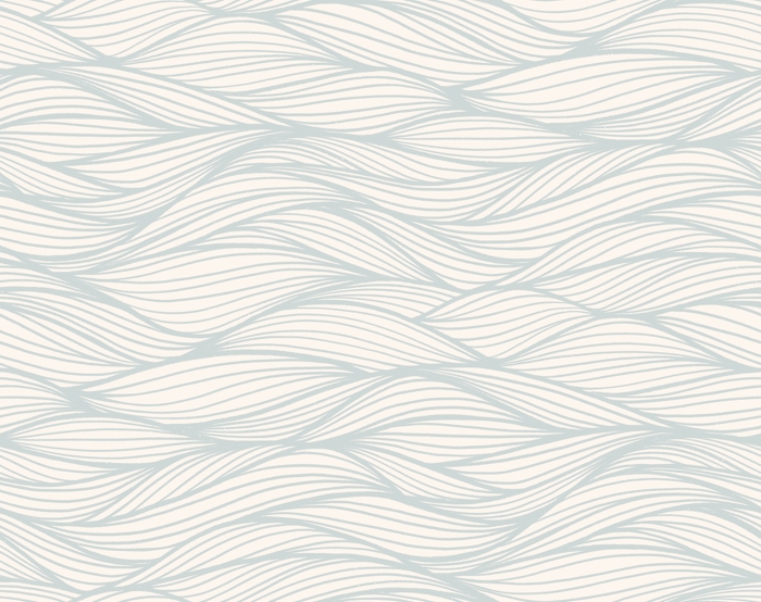 Light Grey Mint Wave Wallpaper