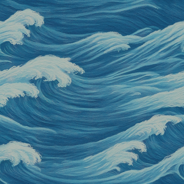 Dynamic Ocean Wave Wallpaper - happywall.com