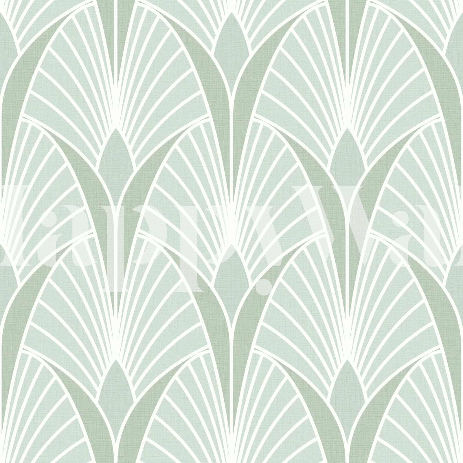 Deco Fan-Inspired Design Wallpaper
