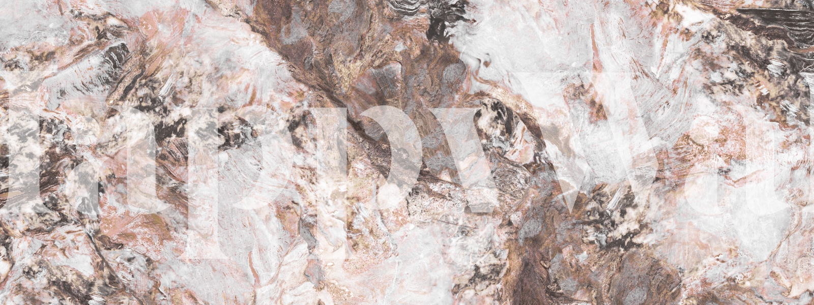 Warm Ivory Natural Stone Wallpaper - Happywall.com