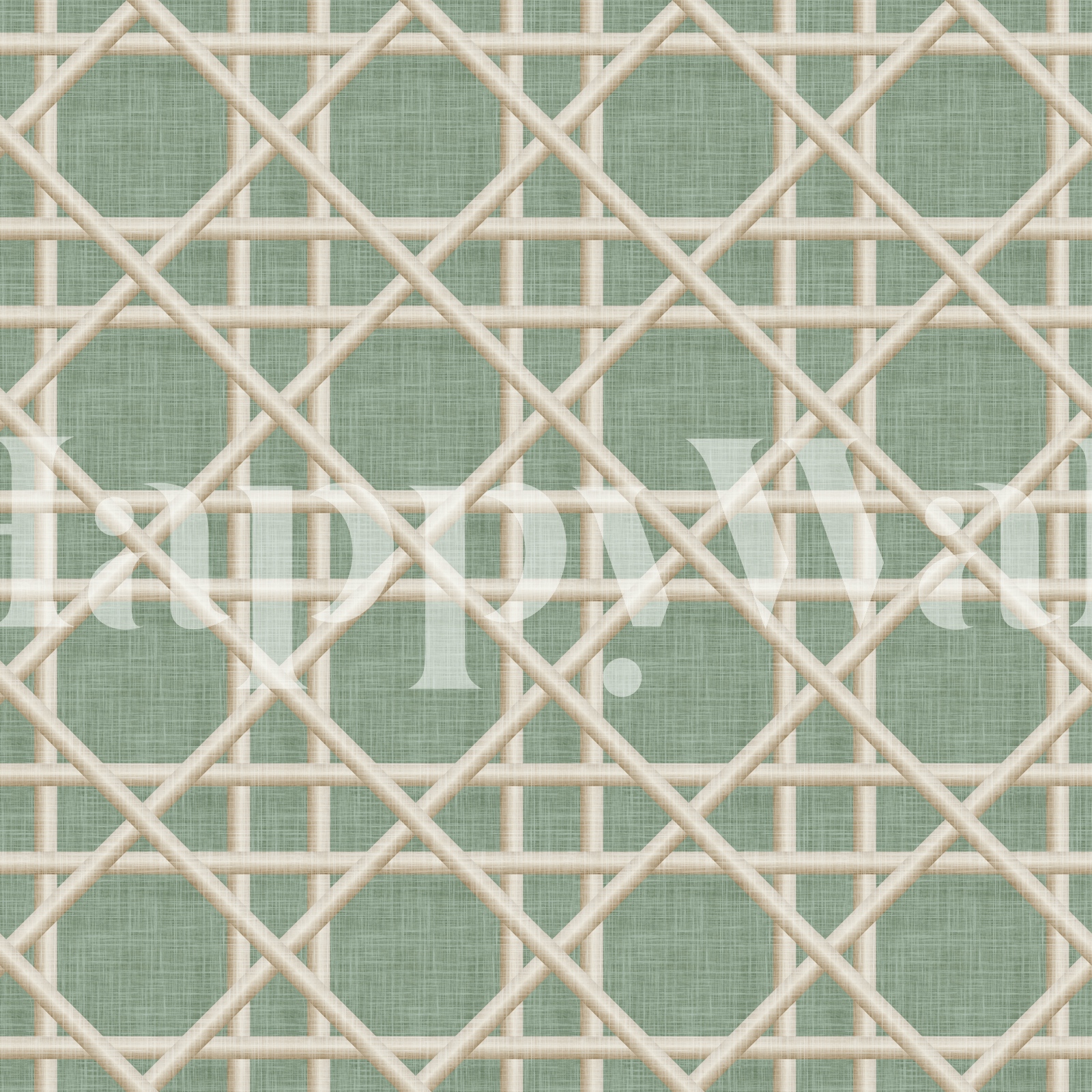 Woven Cane Lattice Trellis - Happywall.com