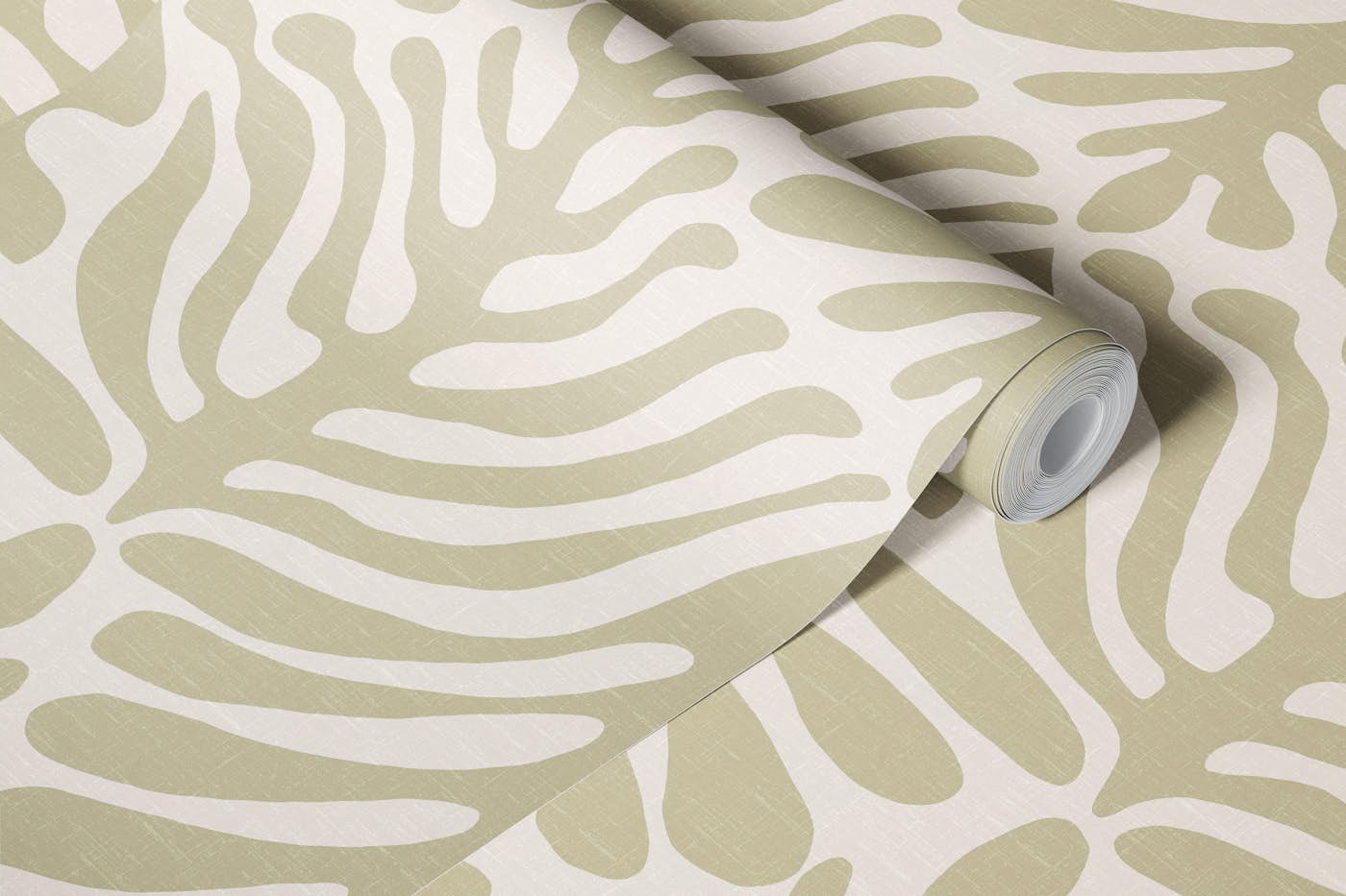 Organic Zebra Flow Wallpaper | happywall.com