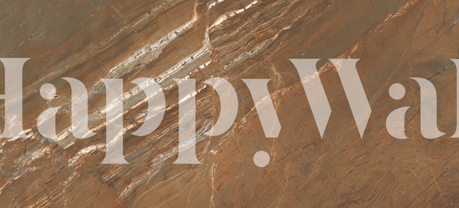 Brown Copper Marble Wallpaper for Modern Interiors