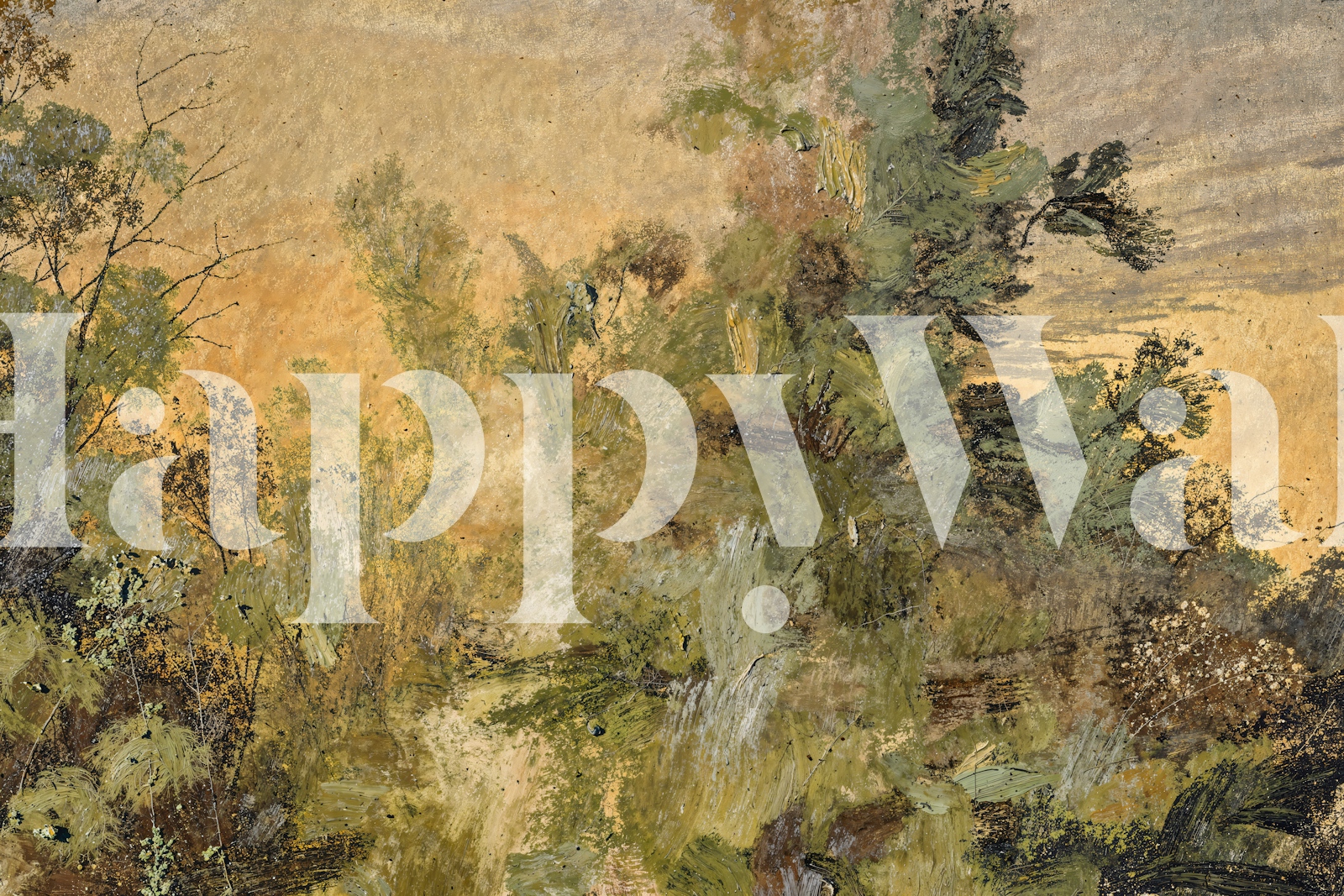 Rustic Forest Tranquility Wallpaper - happywall.com