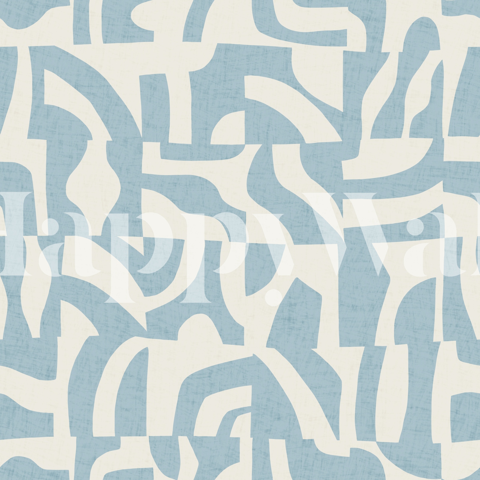 Mod Matisse Cut Out Shapes - Wallpaper Design
