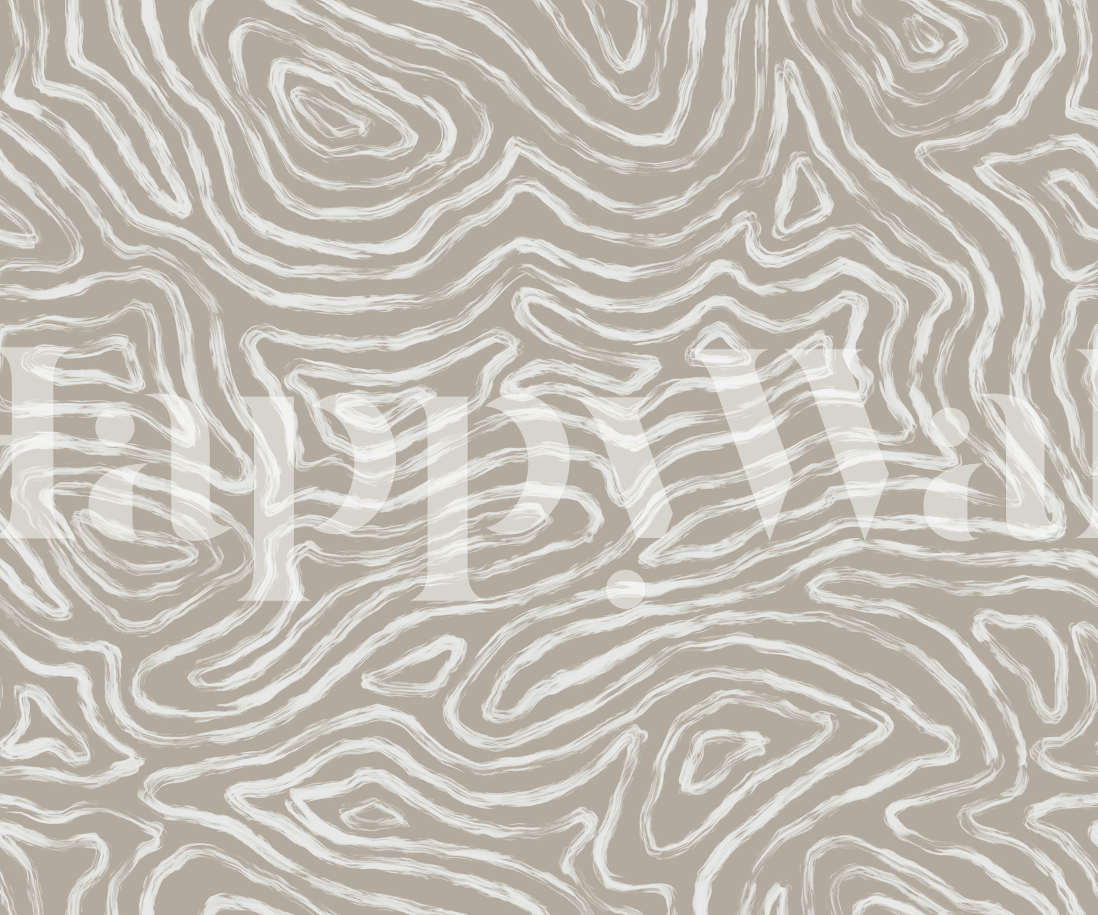 Abstract Moss Organic Lines Wallpaper | happywall.com