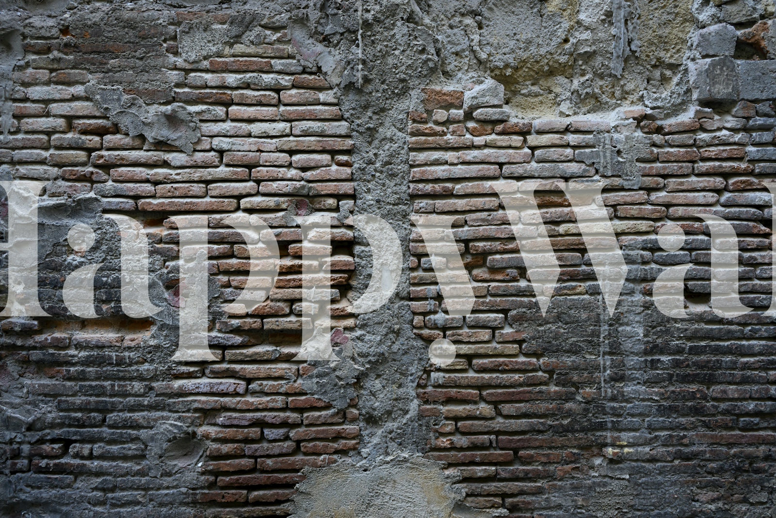 Rustic Brick Wall Wallpaper for Vintage Decor