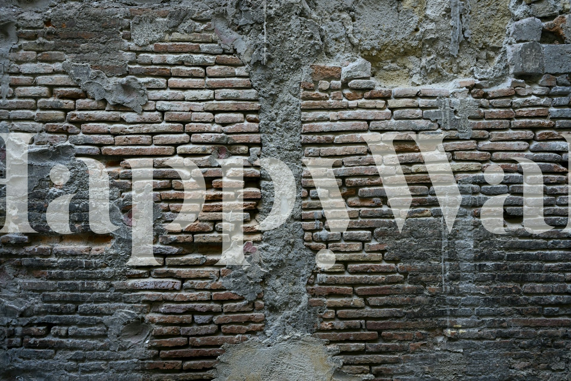 Rustic Brick Wall Wallpaper for Vintage Decor