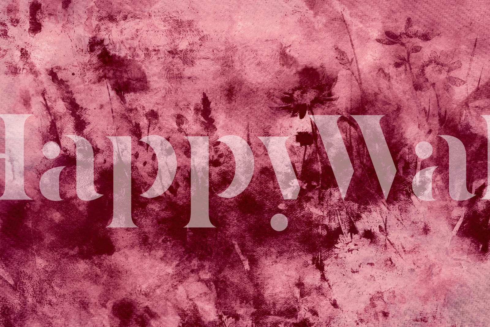 Berry Mist Wildflowers Papier peint