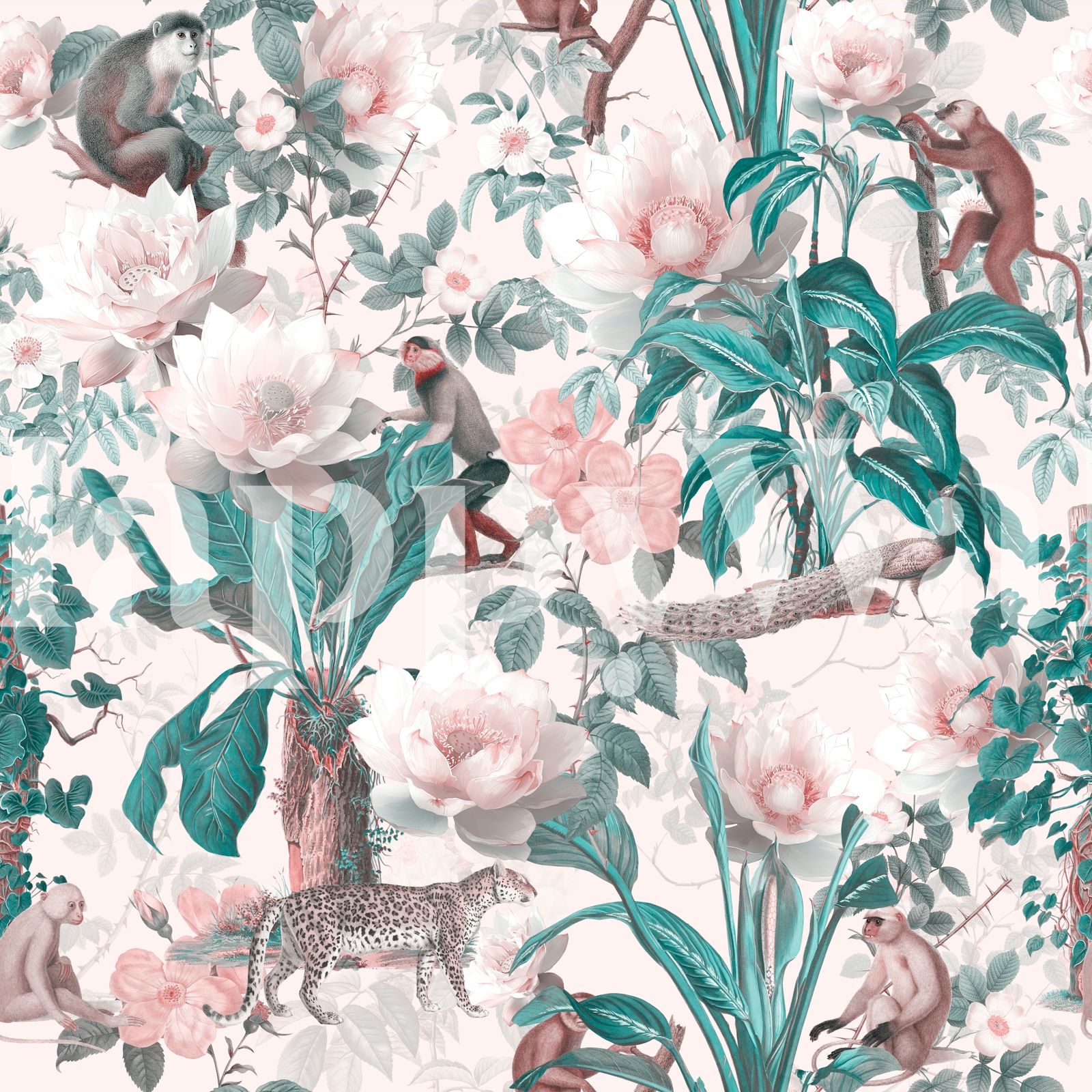 Dimension Flora Wallpaper - happywall.com