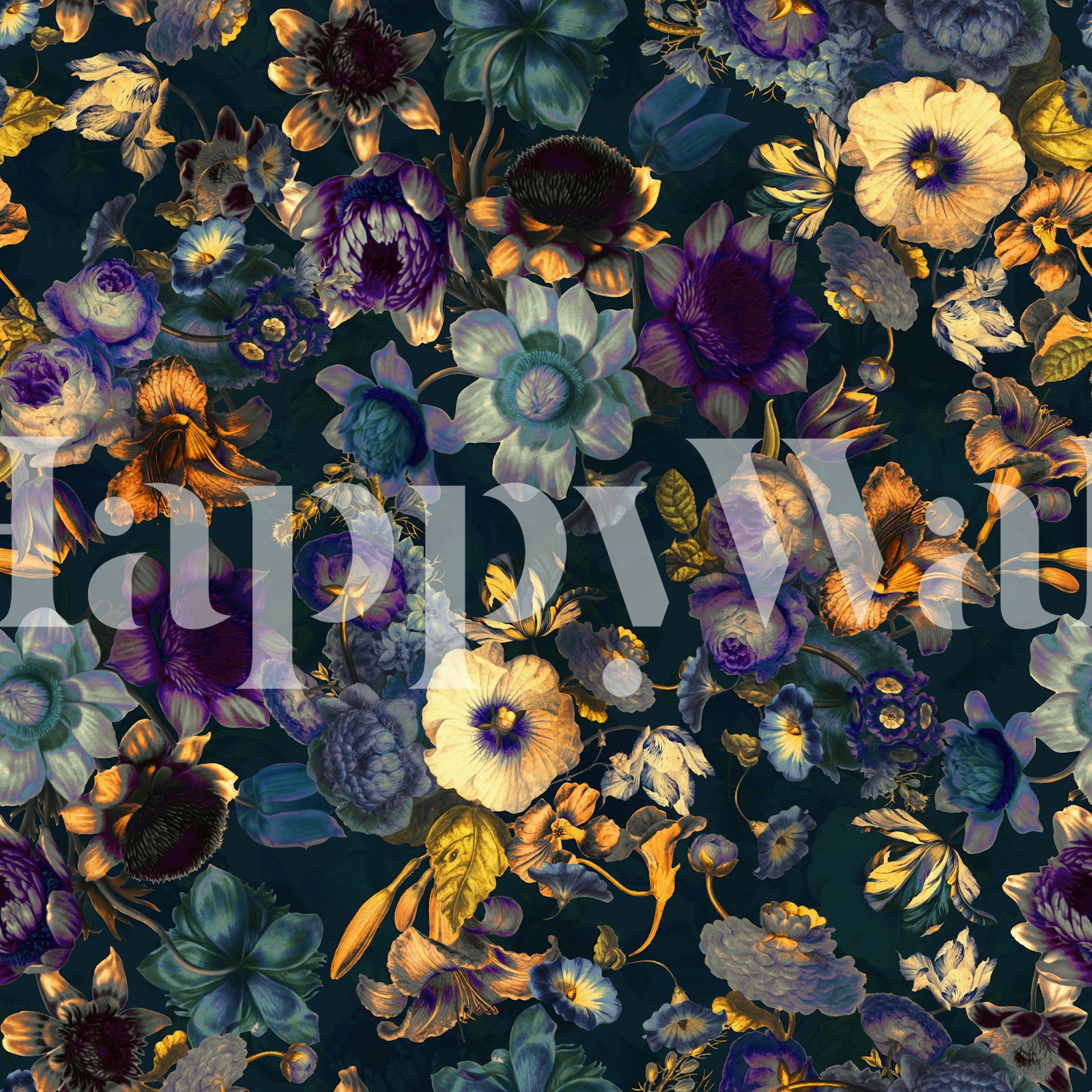 Garden of Splendours III - Night | happywall.com