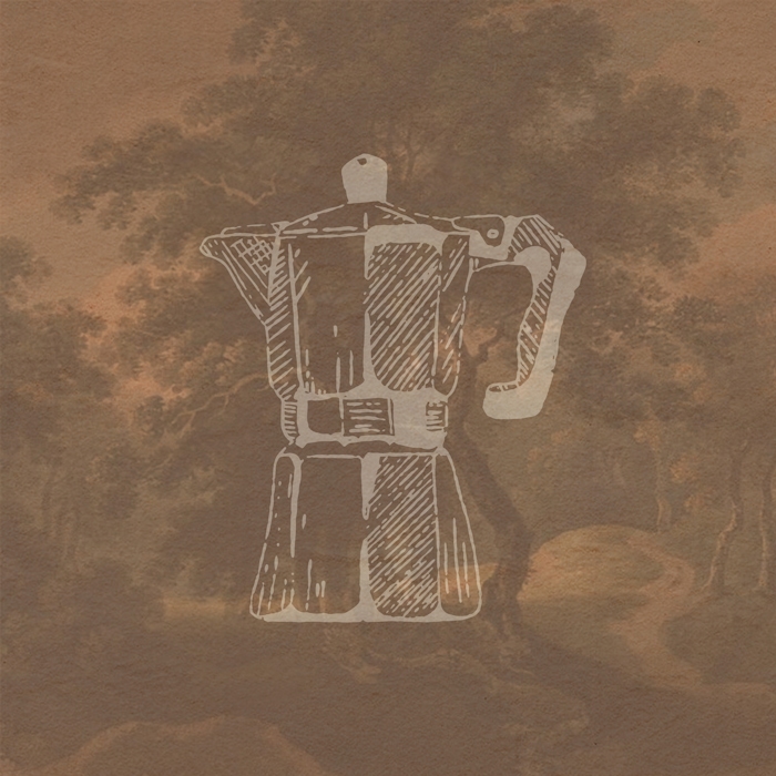 Italian Moka Pot - Brown | Happywall