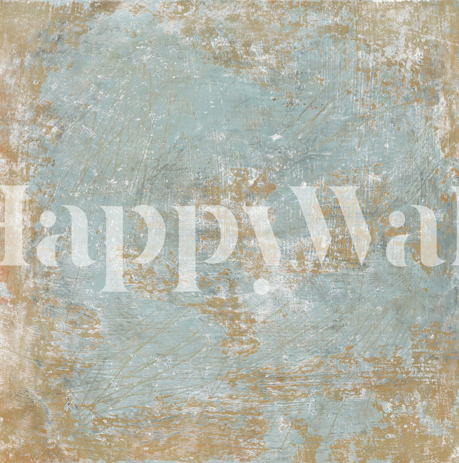 Textured Beige and Blue Wallpaper for Home