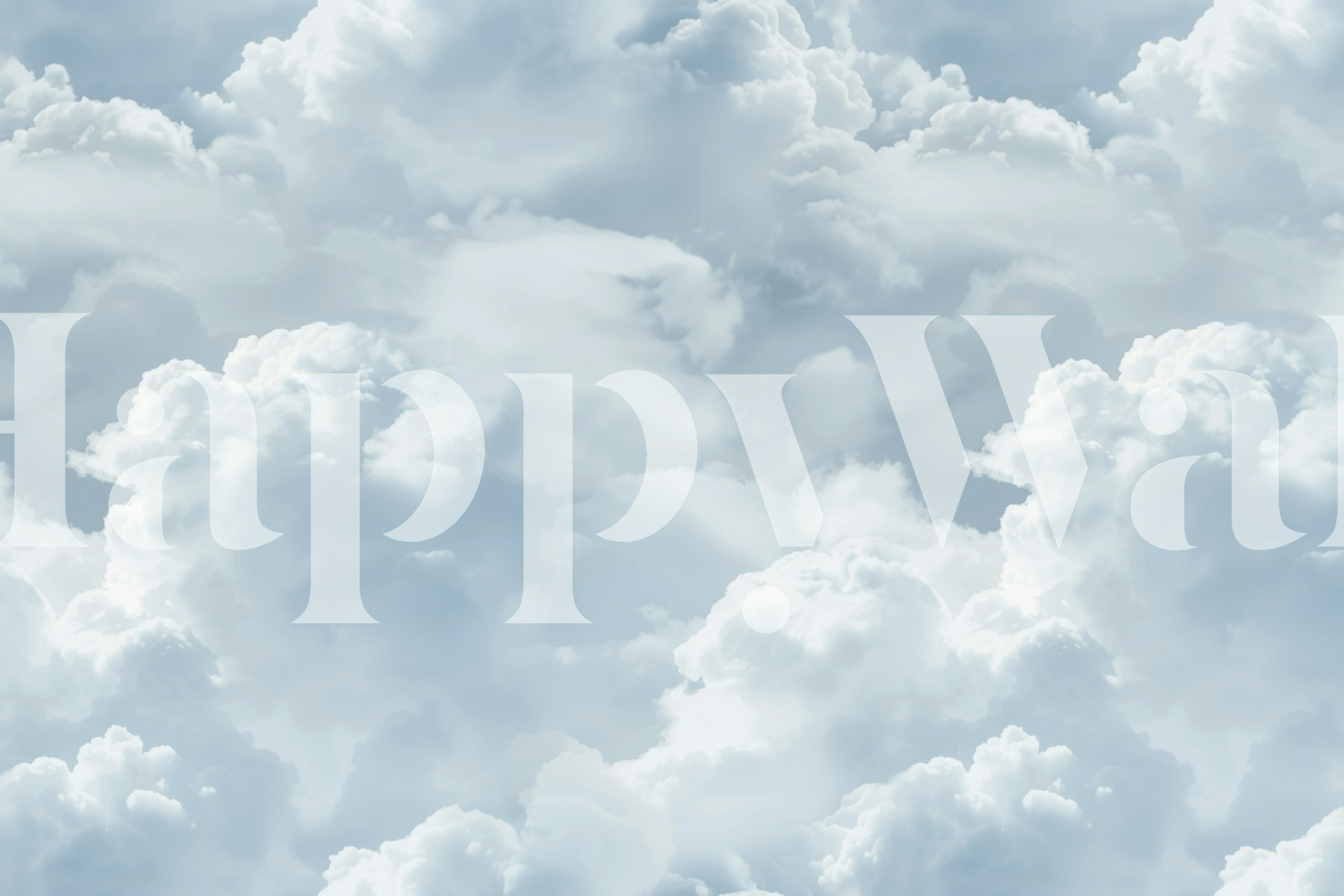 Dreamy Blue Sky Wallpaper | happywall.com