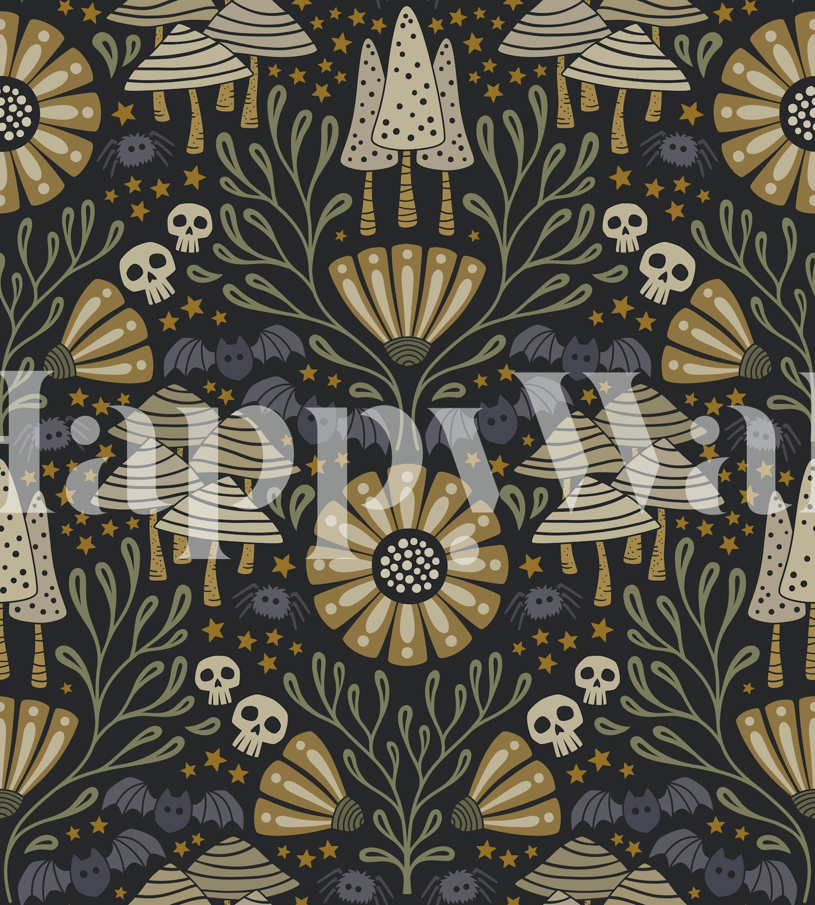 Whimsy Gothic Forest Wallpaper - Happywall.com